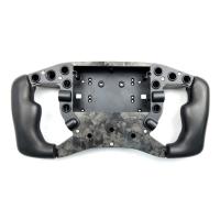China Custom Carbon Fiber Racing Simulator Wheel with Silicone Grips - ±0.01mm Tolerance & 5-Year Warranty for sale