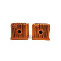 China Custom CNC Aluminum Parts with ±0.01mm Tolerance | 3-5 Axis Machining & Black Anodizing for sale