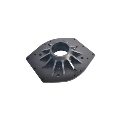 China Precision CNC Milling Parts Black Anodized Aluminum Components with 0.05mm Tolerance and HRC 40-60 Hardness for sale