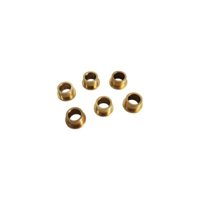 China Precision CNC Turning Parts with Ra 0.1-3.2 Surface Finish and +/-0.005mm Tolerance for Aluminum Stainless Steel Copper for sale