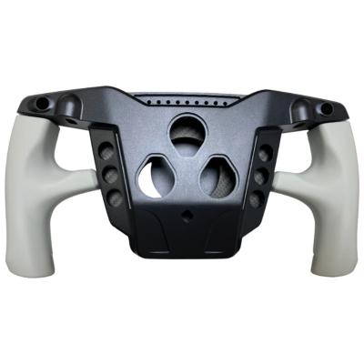 China Custom Carbon Fiber Steering Wheel Simulator Hardware with 90% Carbon Content and CNC Machining Services for sale