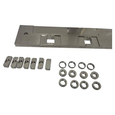 China Precise Invar Aluminum Steel CNC Machining Milling Parts Nickel Plated Gold Plated for sale