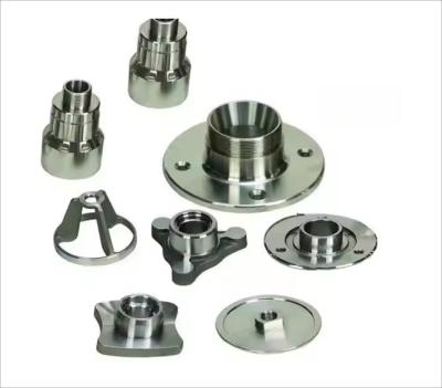 China Precision CNC Titanium Parts with ±0.005mm Tolerance and Ra0.8μm Finish for Aerospace and Medical Applications for sale