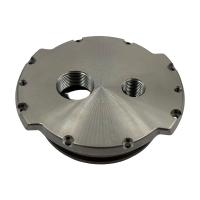 China Electroplating Surface Stainless Steel Aluminum Turned And Milled Parts STEP Format for sale