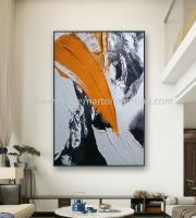 China Color Handpainted Abstract Art Canvas Paintings Modern Canvas For Wall Decoration for sale