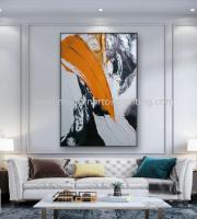 China Color Handpainted Abstract Art Canvas Paintings Modern Canvas For Wall Decoration for sale