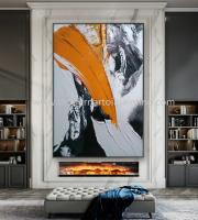 China Color Handpainted Abstract Art Canvas Paintings Modern Canvas For Wall Decoration for sale