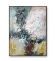 China Interior Cold Abstraction Paintings 36 X 48 Inches Large Abstract Canvas Wall Art Painting for sale
