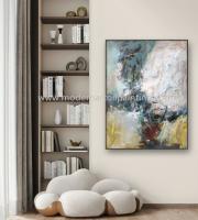 China Interior Cold Abstraction Paintings 36 X 48 Inches Large Abstract Canvas Wall Art Painting for sale