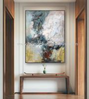 China Interior Cold Abstraction Paintings 36 X 48 Inches Large Abstract Canvas Wall Art Painting for sale