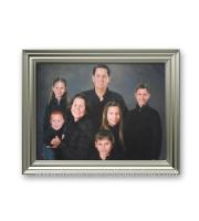 China Handmade Custom Portrait Oil Painting from Photo The Best Personalized Gift of Family Portrait Wall Art for Home Decor for sale