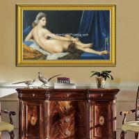 China Canvas People Oil Painting , Nude Woman Oil Painting Reproduction On Linen for sale