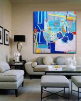 China Abstract Still Life Oil Painting , Contemporary Fruit Oil Painting For Home Decoration for sale