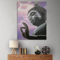 China Abstract Art Oil Painting Thai Oil Painting on Canvas Buddha Wall Art Painting Decor Jane Style for sale