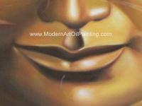 China Thai Oil Painting, Modern Buddha Statue Oil Painting , Handmade Abstract Canvas Oil Paintings Oriental for sale