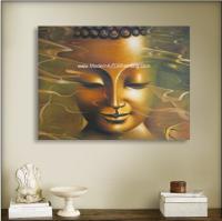 China Thai Oil Painting, Modern Buddha Statue Oil Painting , Handmade Abstract Canvas Oil Paintings Oriental for sale