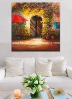 China Hand Painted Modern Art Oil Painting , Modern Scenery Painting On Canvas for sale