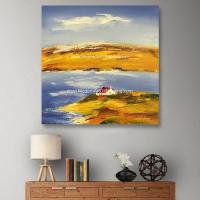 China Palette Knife Abstract scenery painting on Canvas for Interior Decor H 50 cm × W 60 cm for sale