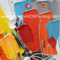 China Colorful Abstract Oil On Canvas Paintings Modern Art Acrylic Paintings for sale
