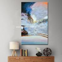 China Hand Painted Abstract Landscape Paintings Modern Wall Art on Canvas for Decor for sale