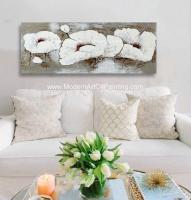 China Pop Abstract Art Canvas Paintings , Handmade Floral Paintings On Canvas for sale