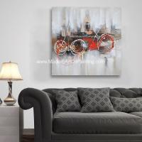 China Colorful Modern Art Paintings On Canvas , Contemporary Canvas Wall Art  for sale