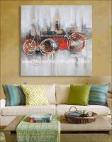 China Colorful Modern Art Paintings On Canvas , Contemporary Canvas Wall Art  for sale