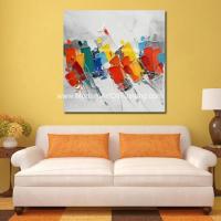 China Colorful Abstract Oil On Canvas Paintings Modern Art Acrylic Paintings for sale