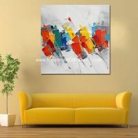 China Colorful Abstract Oil On Canvas Paintings Modern Art Acrylic Paintings for sale