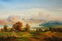 China Snow River Original Oil Landscape Paintings Wall Art 20
