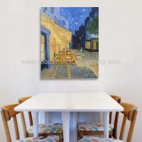 China Van Gogh Cafe Terrace At Night , Countryside Van Gogh Canvas Reproductions for sale