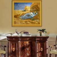 China Custom Vincent Van Gogh Oil Paintings Reproduction La Sieste For Coffee Stores Decor for sale