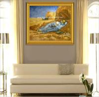 China Custom Vincent Van Gogh Oil Paintings Reproduction La Sieste For Coffee Stores Decor for sale