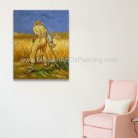 China Master Oil Painting Reproductions / Van Gogh Farm Painting On Canvas for sale