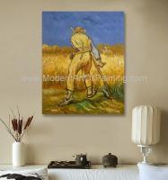 China Master Oil Painting Reproductions / Van Gogh Farm Painting On Canvas for sale