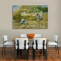 China Post impressionism Vincent Van Gogh Oil Paintings Father Daughter Replicated on Canvas for sale