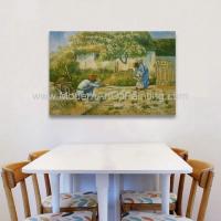 China Post impressionism Vincent Van Gogh Oil Paintings Father Daughter Replicated on Canvas for sale