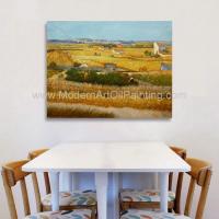 China Yellow Vincent Van Gogh Oil Paintings Harvest Oil Painting On Canvas for sale