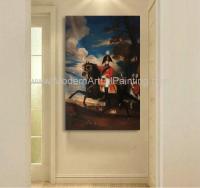 China Framed People Oil Painting Handmade Napoleonic War Paintings 60 X 90 Cm for sale