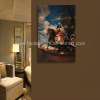 China Framed People Oil Painting Handmade Napoleonic War Paintings 60 X 90 Cm for sale