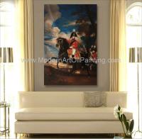 China Framed People Oil Painting Handmade Napoleonic War Paintings 60 X 90 Cm for sale