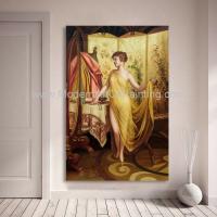China Classic Nude Female Oil Painting Reproduction Hand Painted People Oil Painting for sale