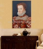 China Royal Lady People Oil Painting Reproduction Noble Palace Oil Painting For Home Decor for sale