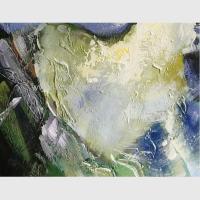China Hand - Painted Wall Decorative Abstract Art Canvas Paintings Modern For Hotels for sale