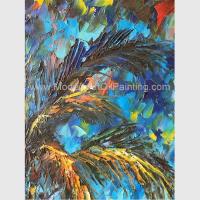 China Hand Painted Palette Knife Oil Painting Seascape Gulf of Mexico Wall Art Decoration for sale