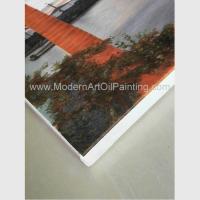 China Custom Oil Painting Portraits Realistic Landscape Oil Painting On Canvas for sale