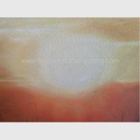 China Linen Realistic Oil Portrait From Photograph , Sunrise Landscape Canvas Art Painting for sale