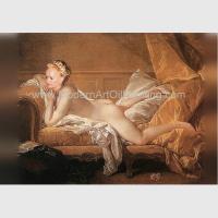 China Traditional Nude Woman Portrait / Canvas Art Portrait Brush Strokers Photo Montage for sale