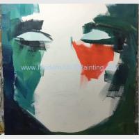 China Custom Oil Portrait Painting People Face Painting By Palette Knife for sale