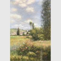 China Neo Classic Handmade Claude Monet Oil Paintings Old Master Reproduction for sale